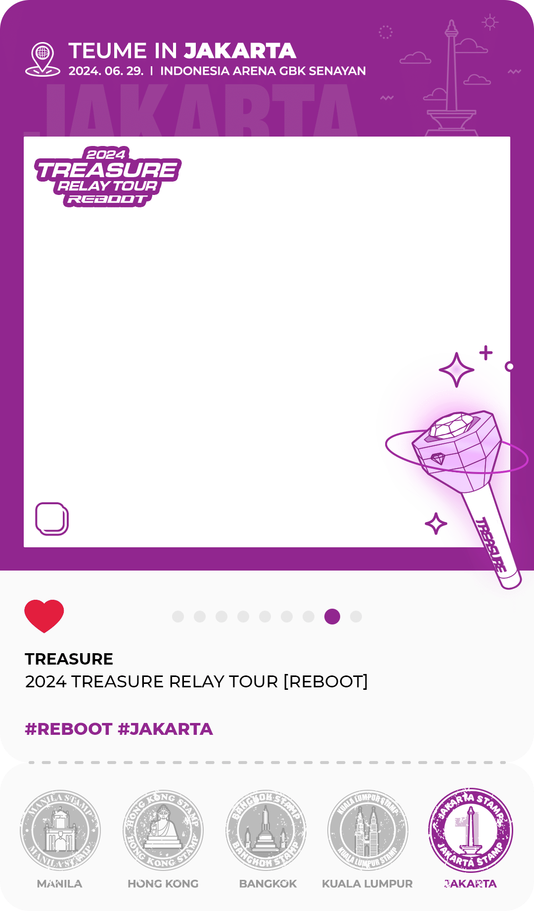TREASURE Community Post - 🏁 TREASURE RELAY TOUR [REBOOT] IN JAKARTA 🏁 ...