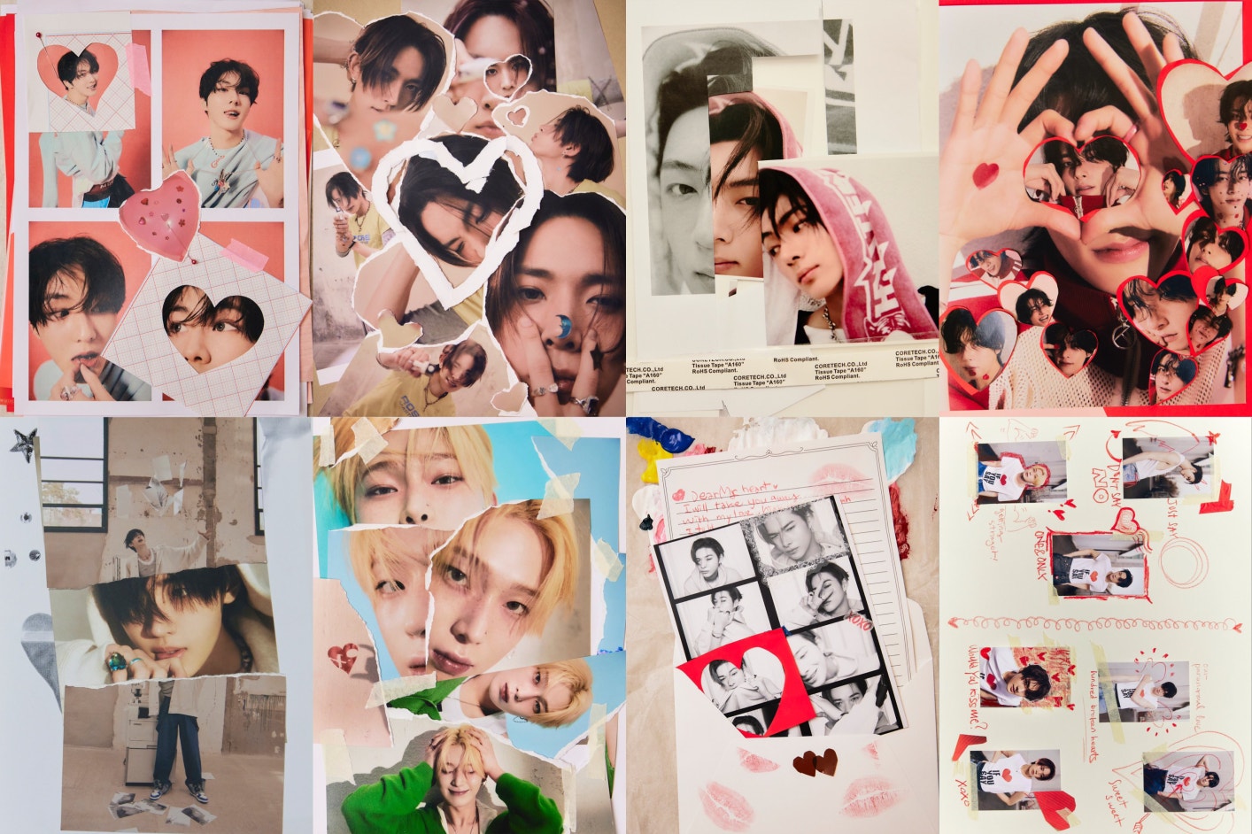 ENHYPEN Community Post - the scrapbook concept is the cutest thing ever 🥹