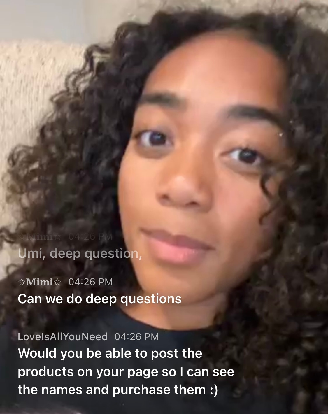 UMI Community Post - UMI got real on LIVE about love and emotions ...