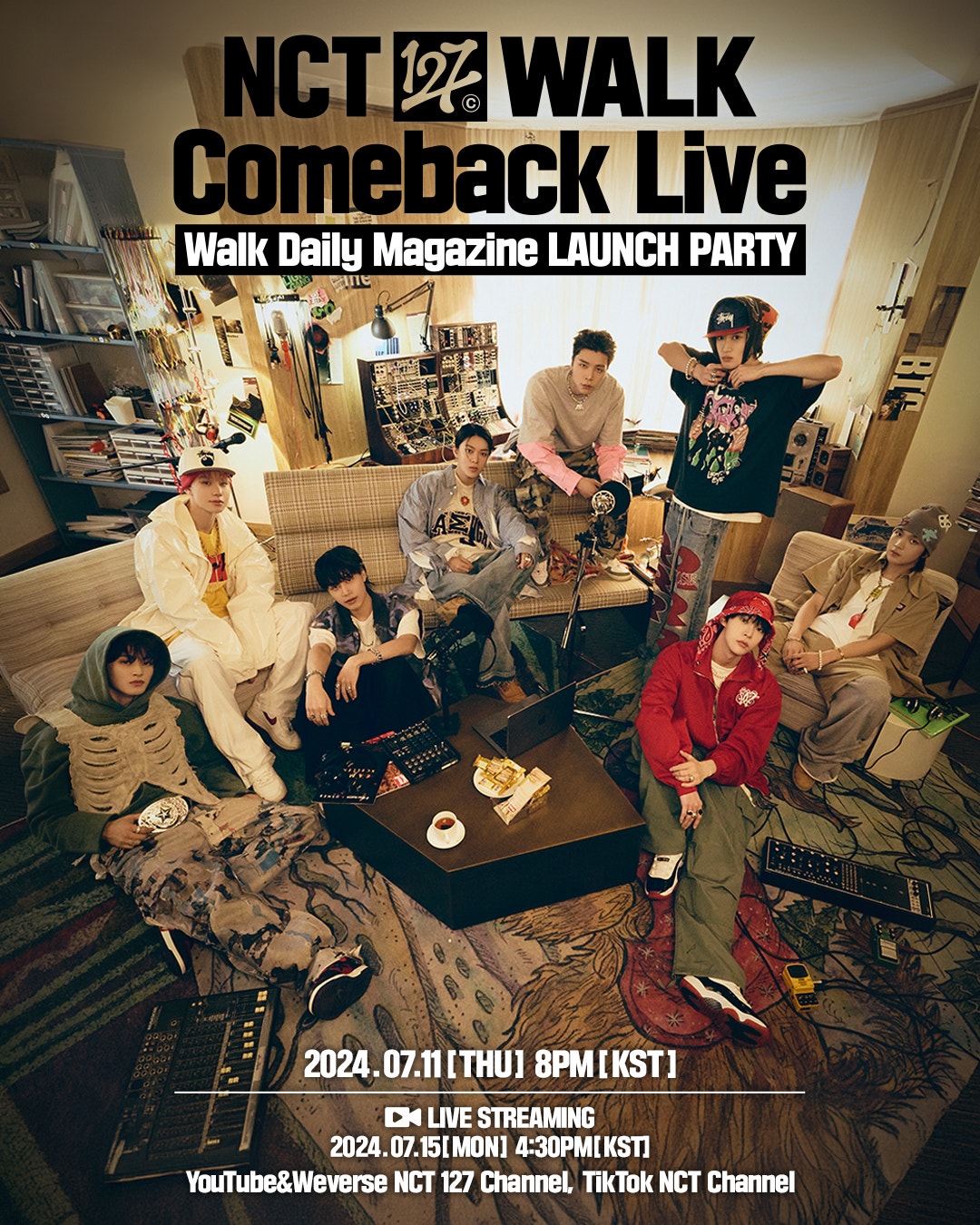 NCT 127 Community Posts - 【NCT 127 'WALK' Comeback Live l Walk Daily ...