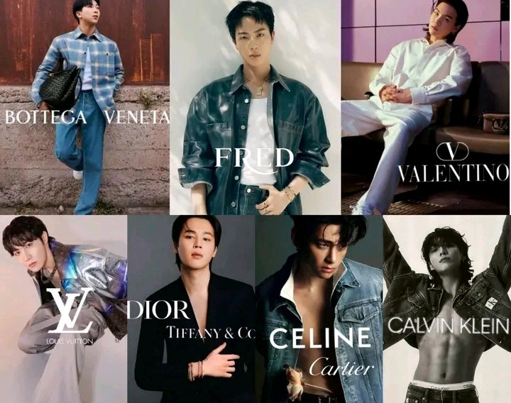 BTS Community Post - All BTS members now represent Global Luxury ...