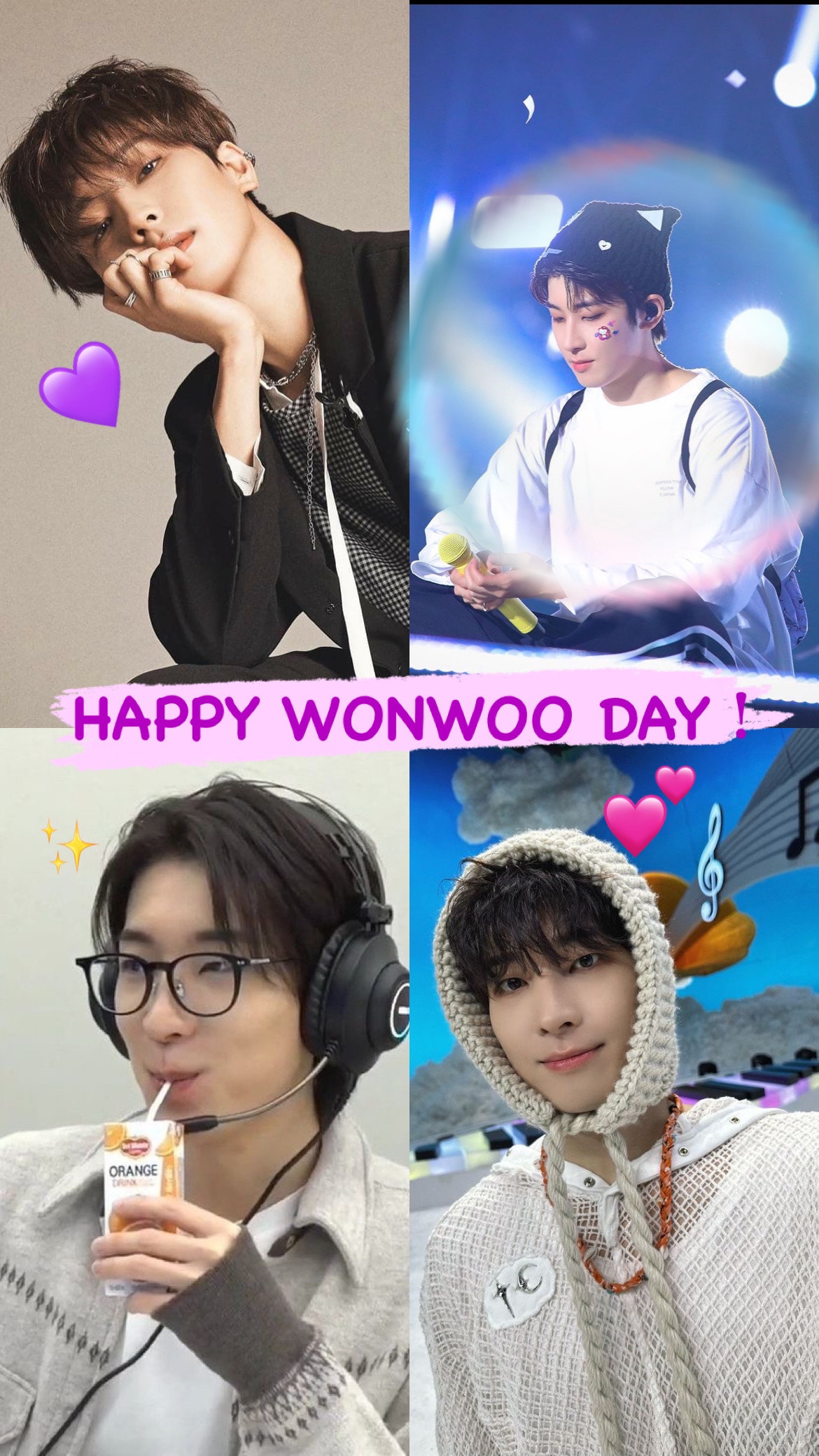 SEVENTEEN Community Post - #HAPPY_WONWOO_DAY 사랑하는 원우!♡ 항상 행복을 줘서 고마워요! 계속 행복하지 않으면 안됩니다!