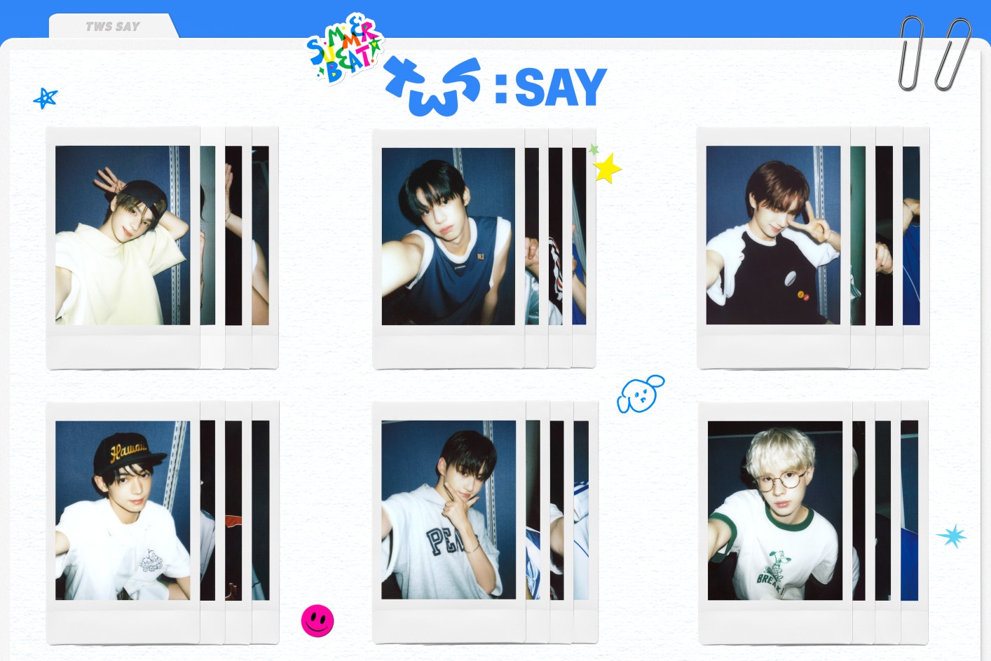 Weverse TWS Image - TWS (투어스) TWS:AY 📝 ‘SUMMER BEAT!’ 음악방송 #3