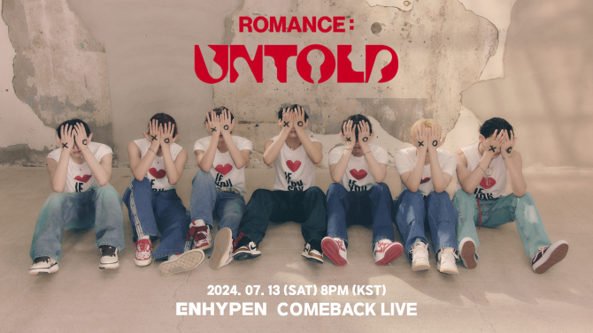 ENHYPEN COMEBACK LIVE With ROMANCE : UNTOLD 📮