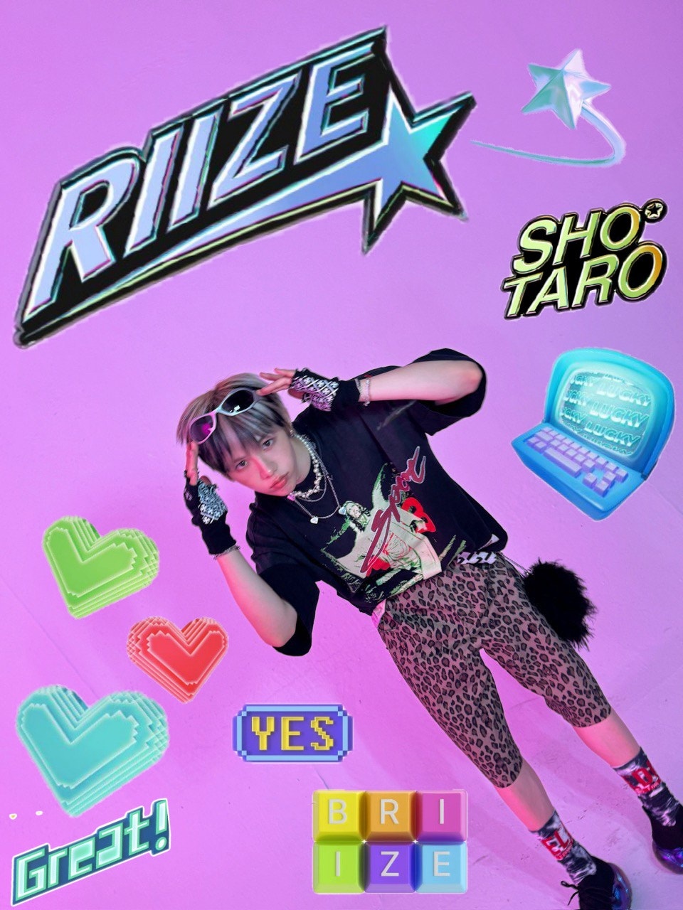 Riize Community Posts Lucky Teaser みんなみてる～？ 今日の夜12時 Mv公開だよー😜 ちなみに、俺らは