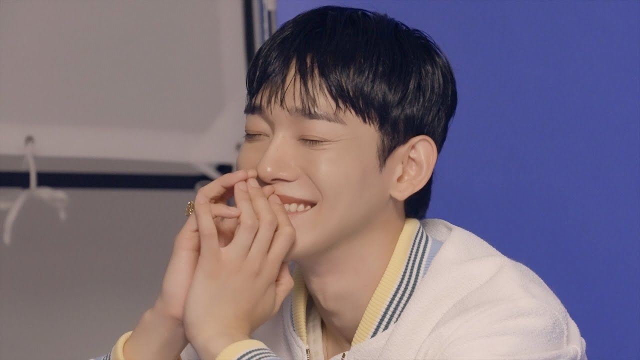 Weverse Chen Media Atstyle Photo Shoot Behind Chen