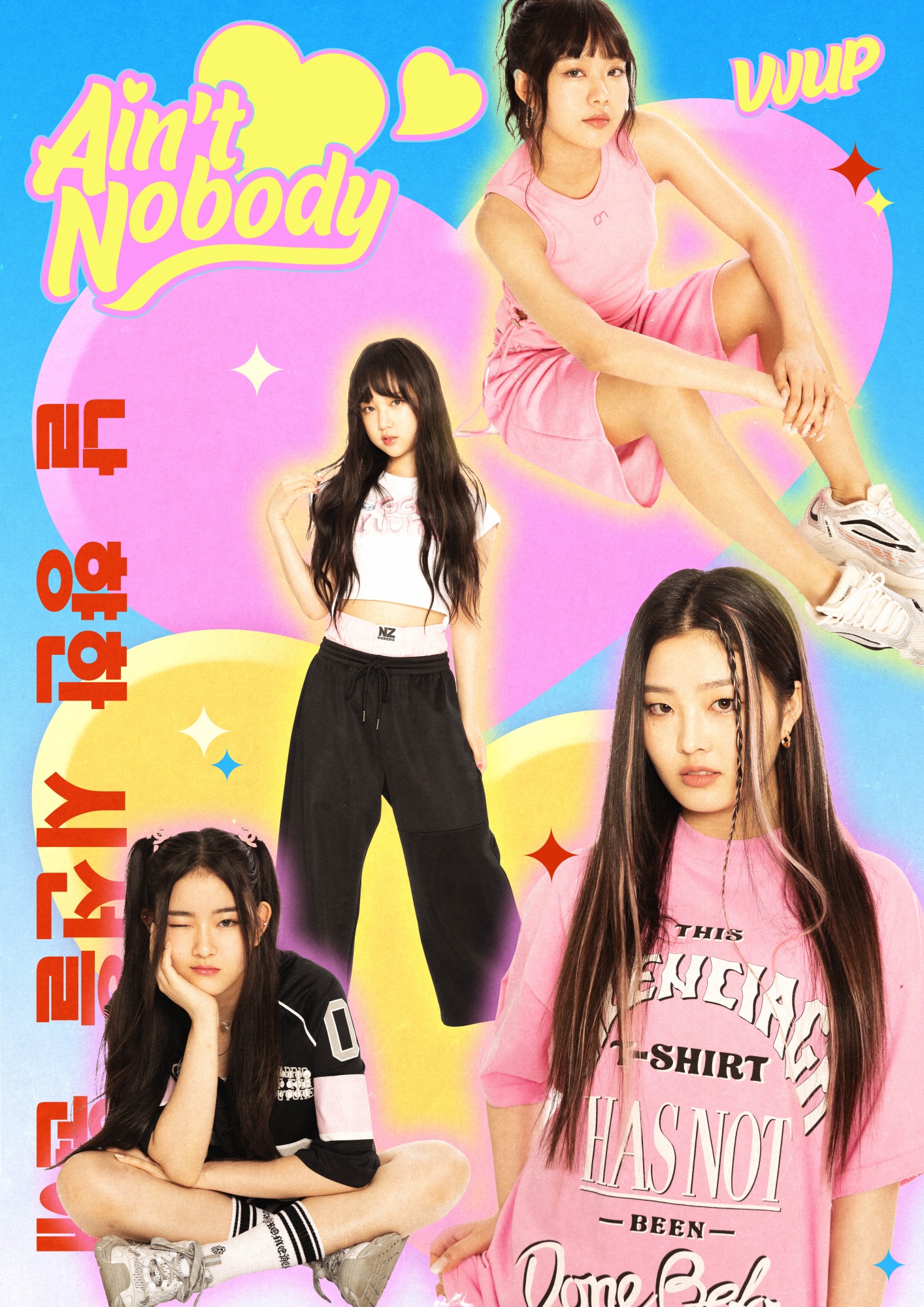 Weverse VVUP Image - VVUP ‘Ain’t Nobody’ MV Special Poster (Designed by ...