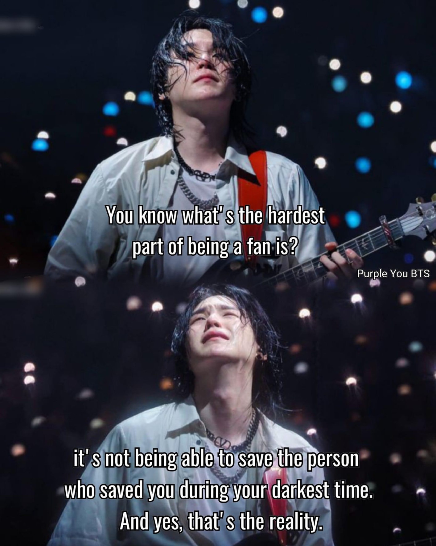 BTS Community Posts - Good morning dear Suga . I wish I could hide him ...