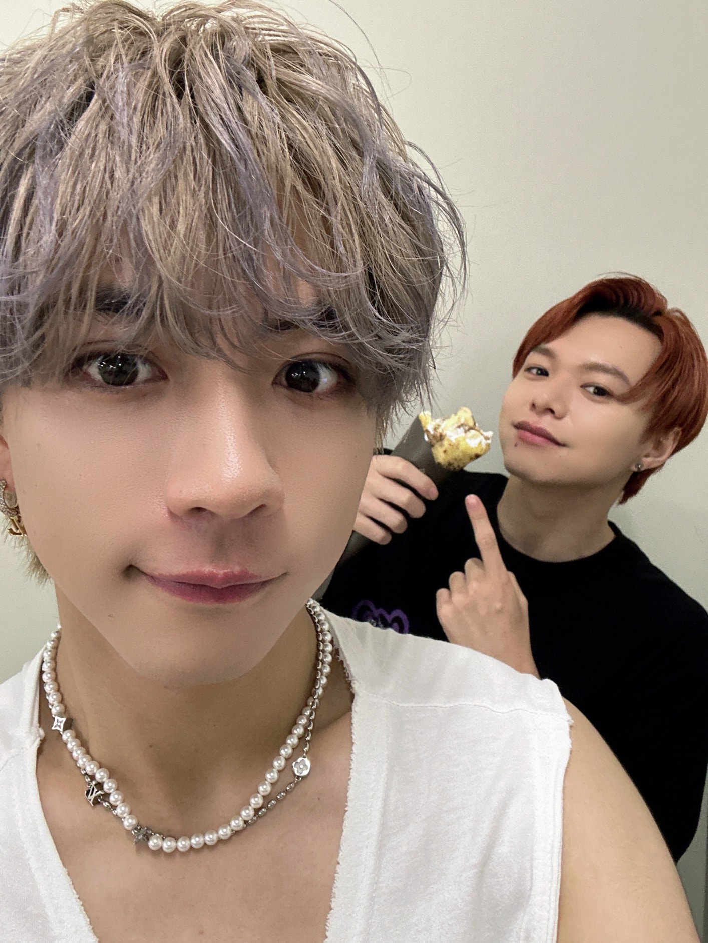 Post de la Comunidad SUPER★DRAGON - 「Downforce」リリイベ初日越谷 ありがとうございましたー🙏 明日の有明もよろしくね 志村💪 - KOKI TANAKA