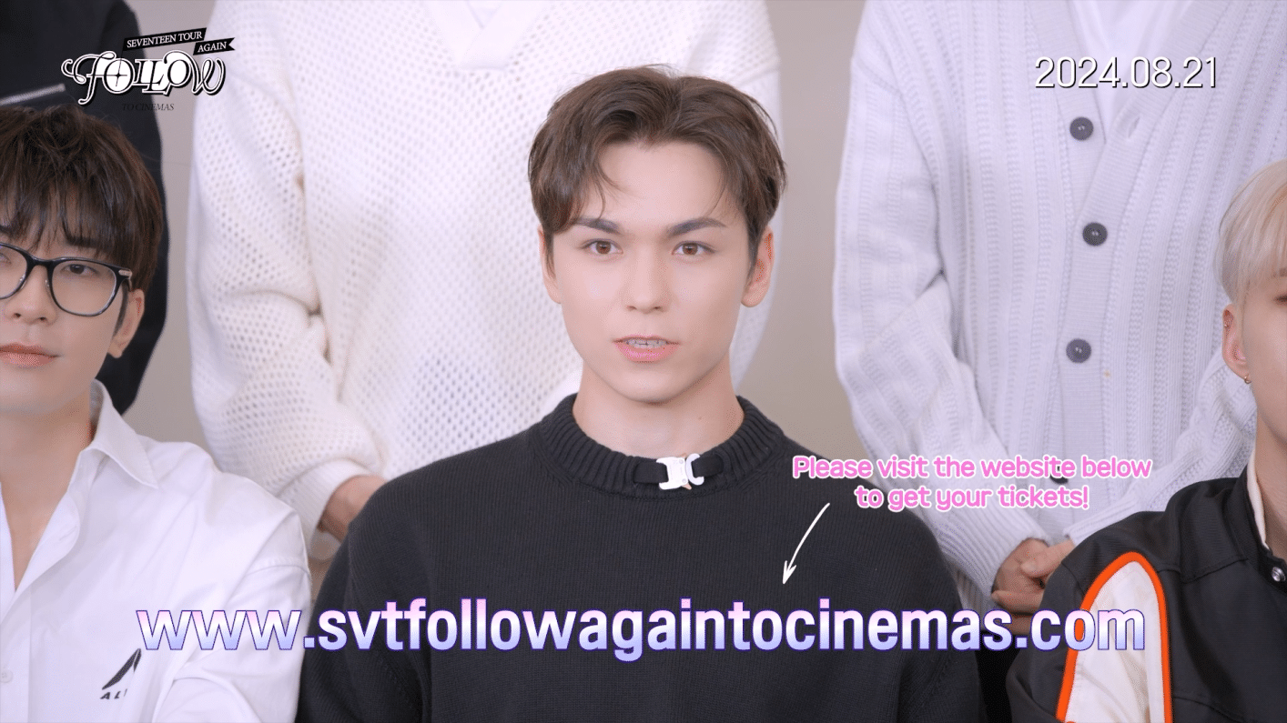 Weverse SEVENTEEN Media - SEVENTEEN TOUR 'FOLLOW' AGAIN TO CINEMAS ...