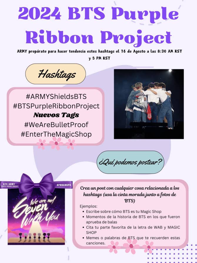 BTS Community Posts - 💜ARMY💜 Prepare for Day 2 of Purple Ribbon Project ...
