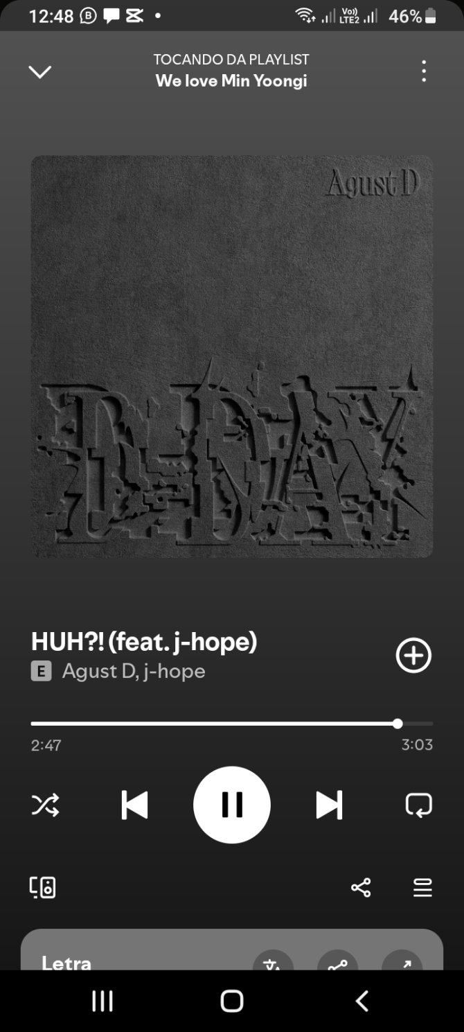 BTS Community Posts - Dear Yoongi, We are with you, on the other side ...