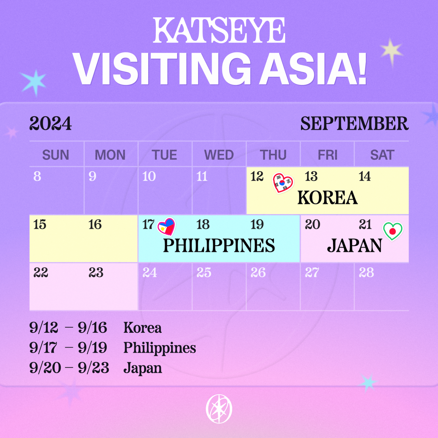 KATSEYE Community Posts - Stay tuned for more details 🌟
