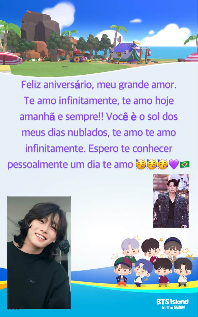 BTS Weverse Fan Letter