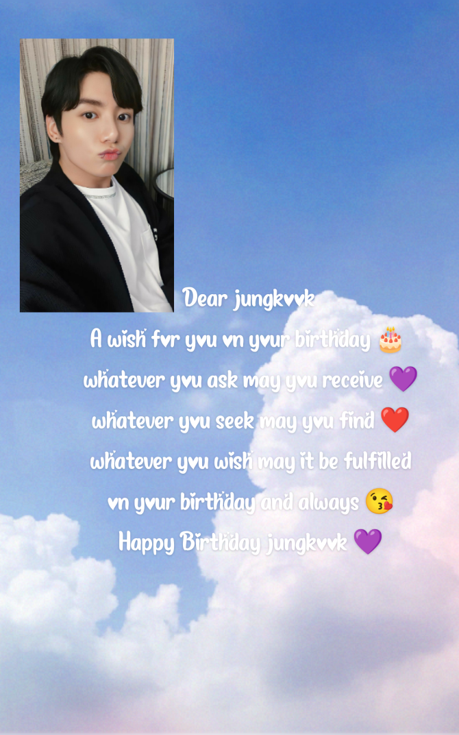 BTS Weverse Fan Letter