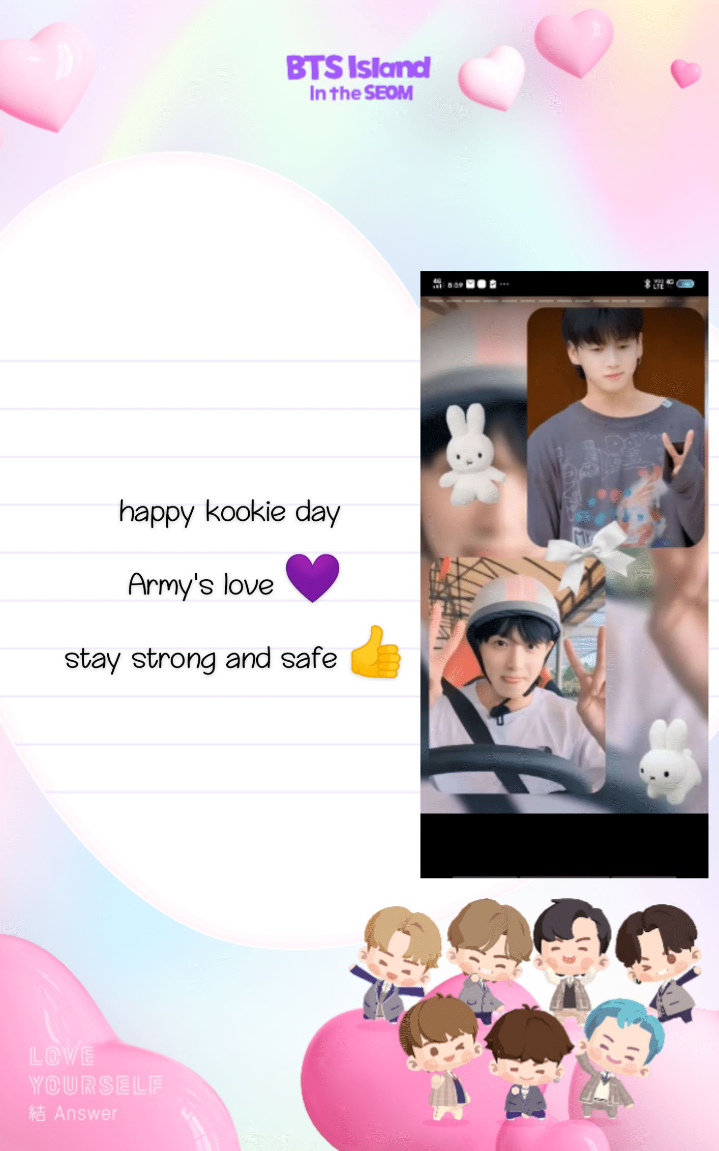 BTS Weverse Fan Letter