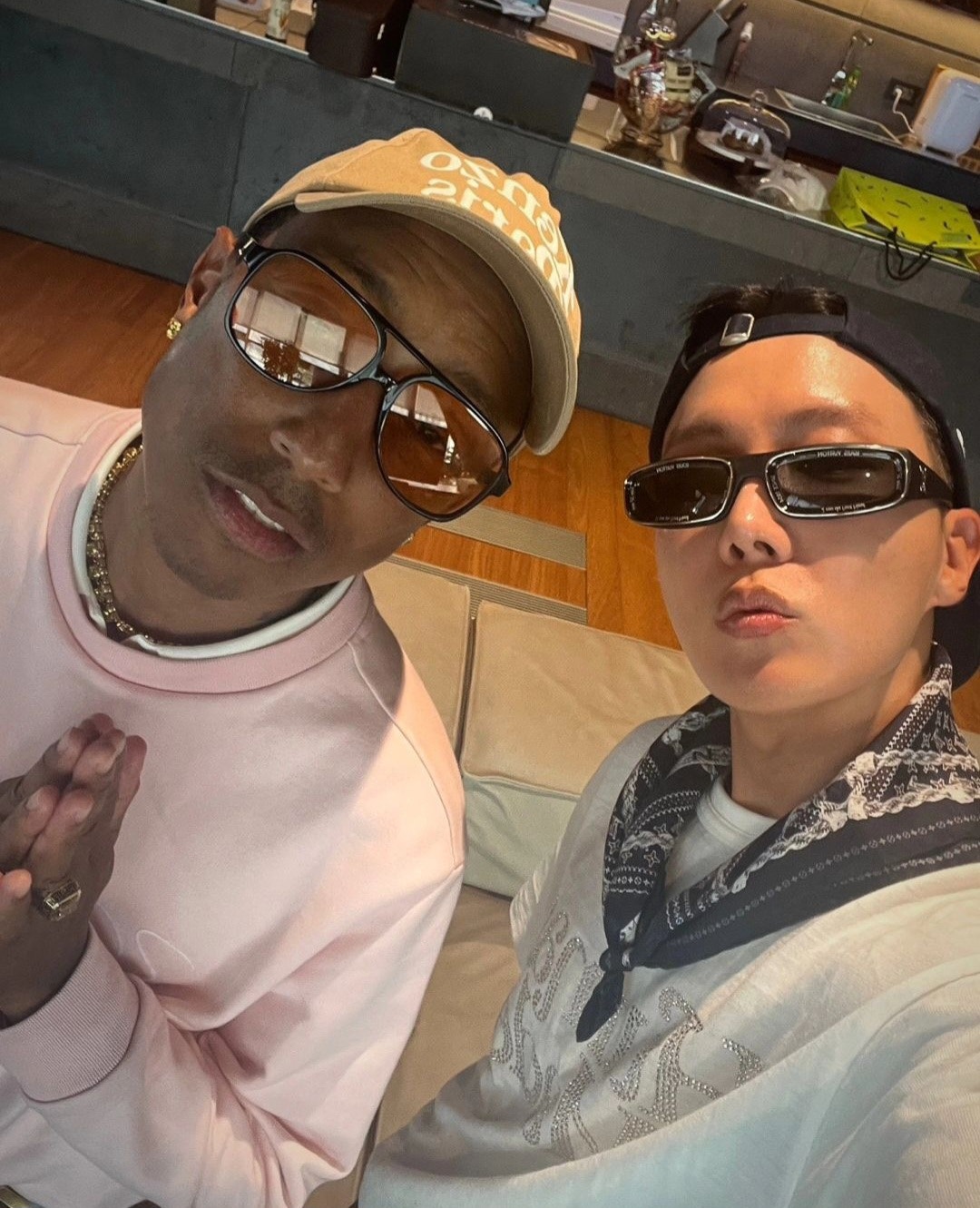 BTS Community Posts - #Dear_Hobi As always cool😎, stylish and stunning ...