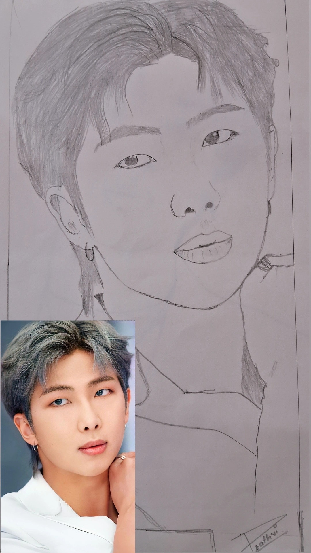 BTS Community Post - "You're not just the leader of BTS but also a ...