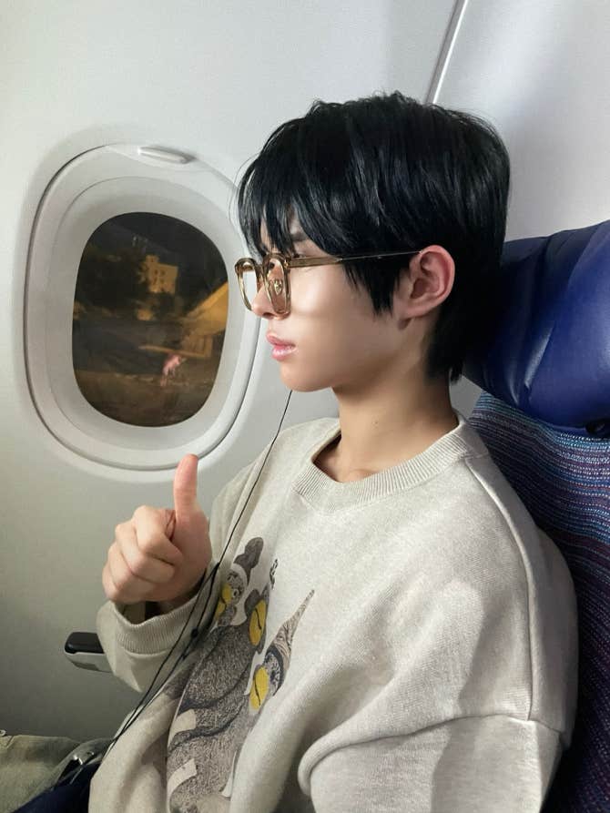 Tws 커뮤니티 포스트 비행기에서 있었던 일ㅎ 경민