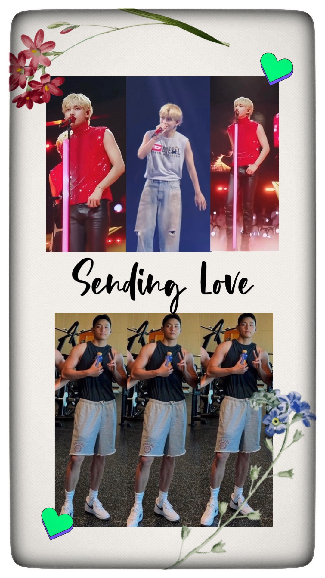 BTS Community Posts - #To_V #dear_v_from_army 💜Handsome is handsome ...