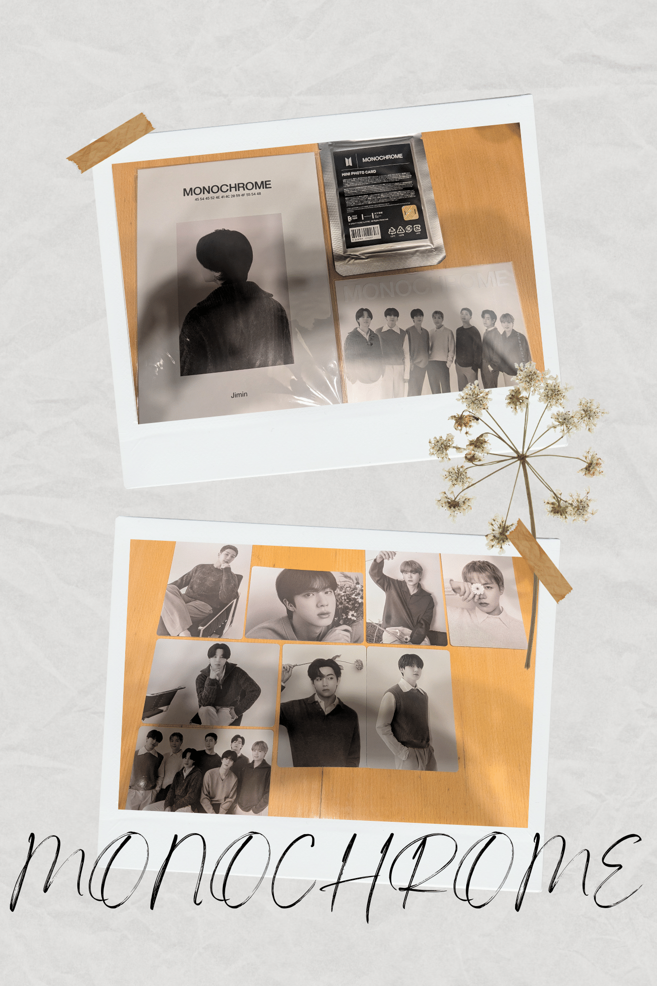 BTS Community Posts - あれ？ weverseでお買い物なんてしたっけ？ って思っていたら。 MONOCHROMEのもの ...