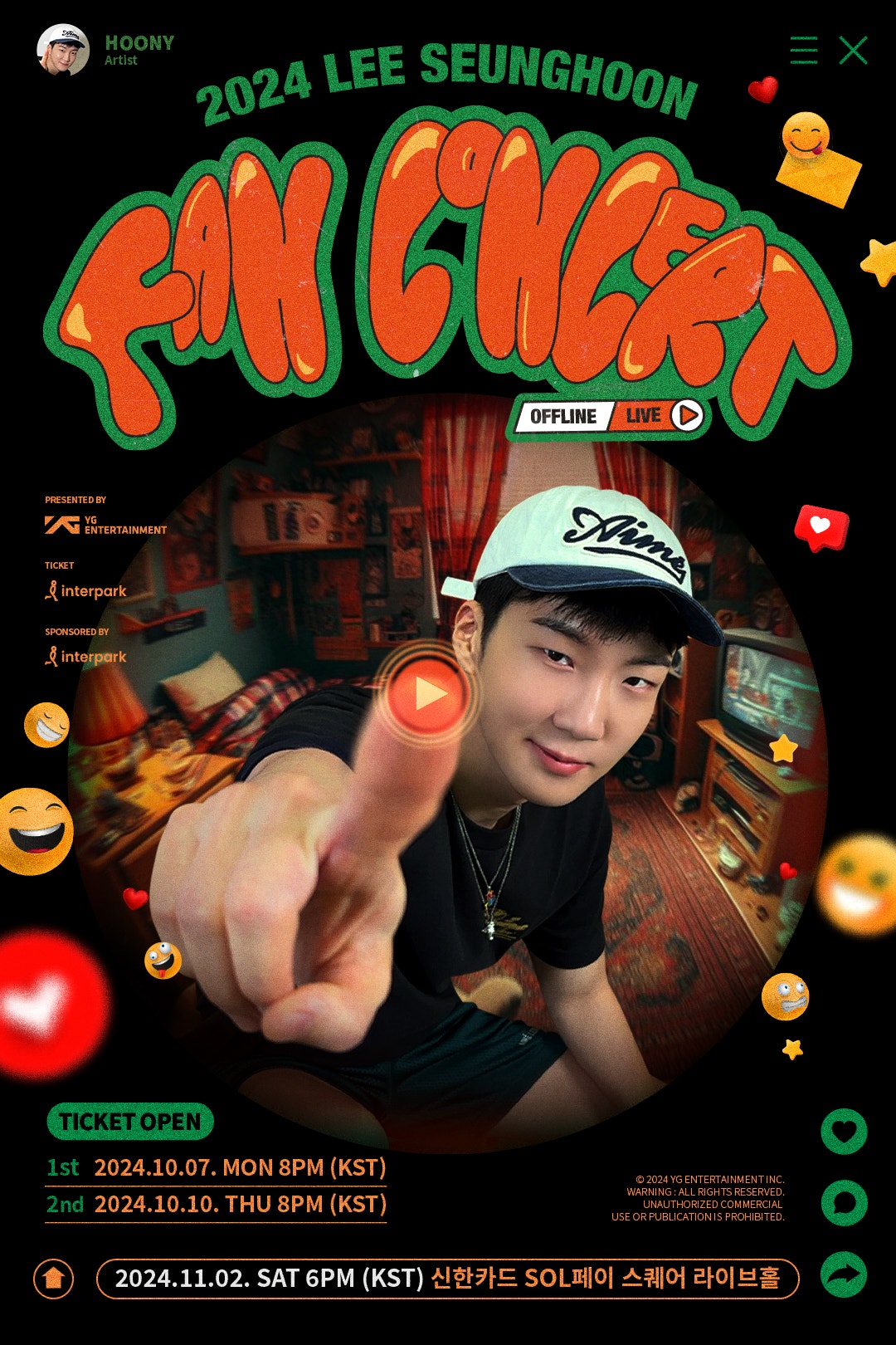 Weverse WINNER Image - 2024 LEE SEUNGHOON FAN CONCERT [OFFLINE LIVE]