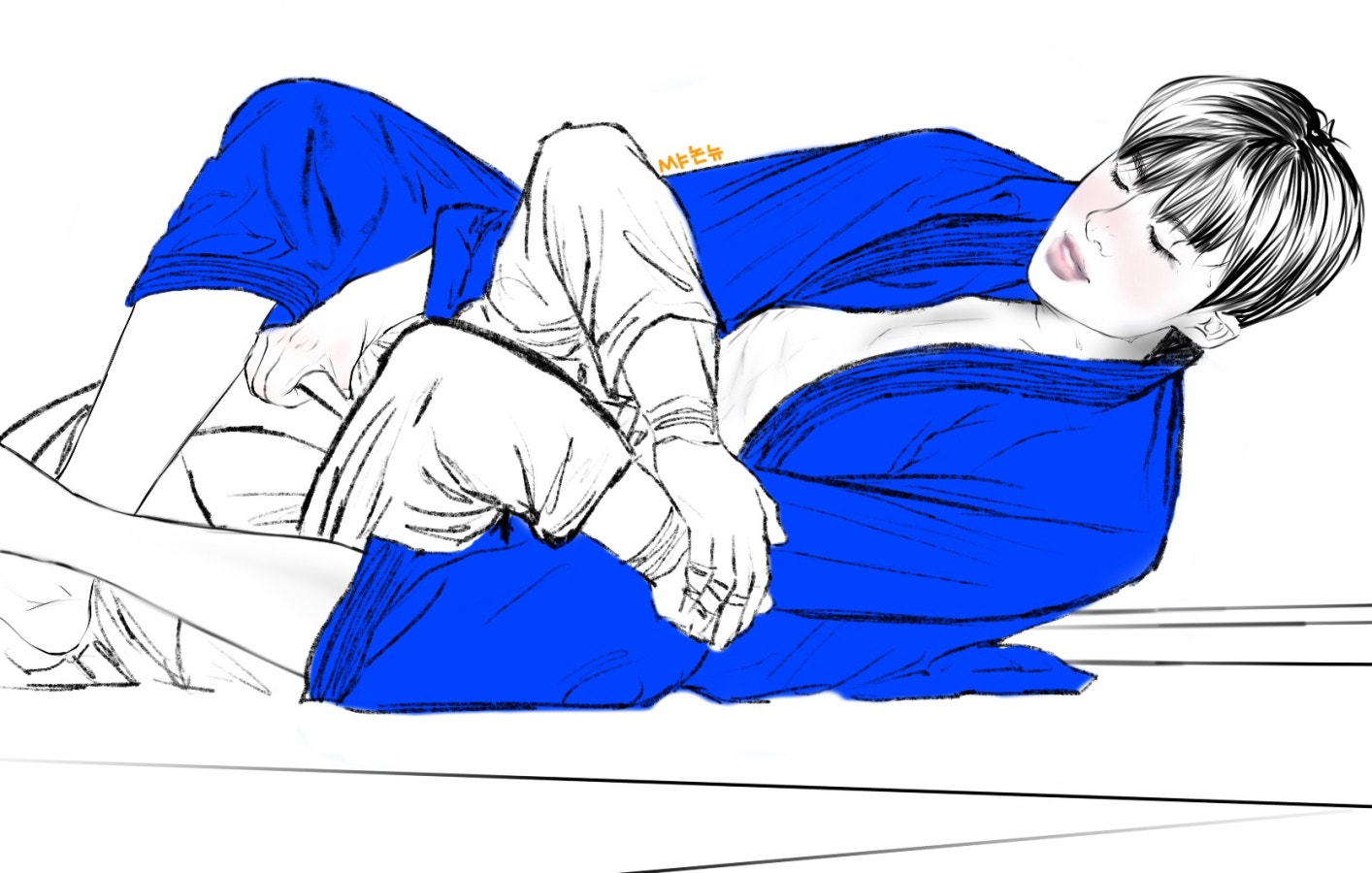 Tws Community Posts 👁️👄👁️팬아트 ️ 춤을 잘 추는 사람은 운동도 잘 할까 라는 상상을 하다 그려본 팬