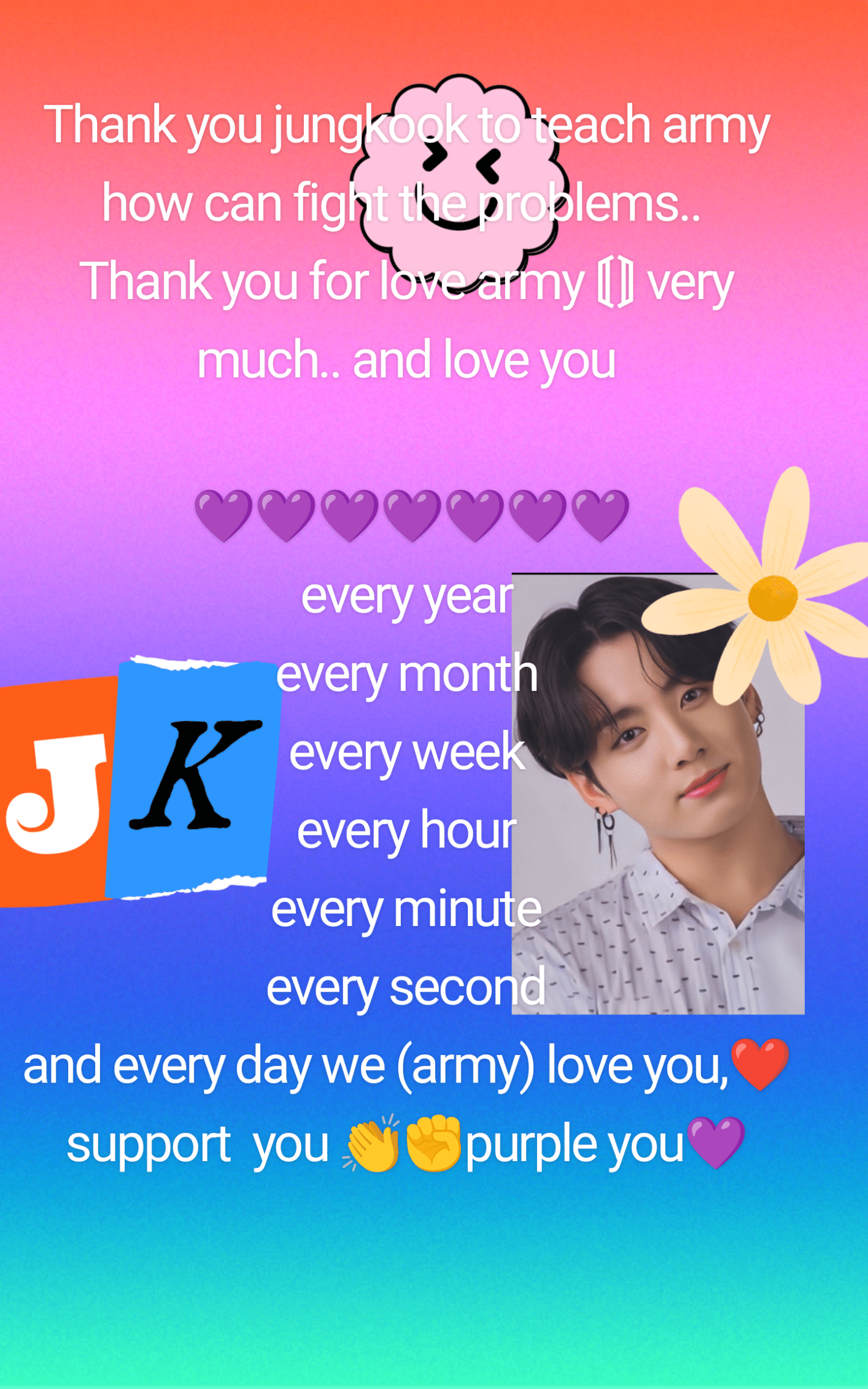 BTS Weverse Fan Letter