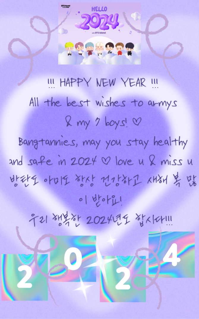 BTS Weverse Fan Letter