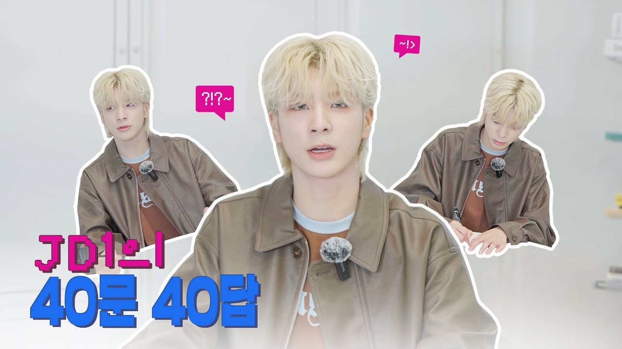 Weverse JD1 Media - ID : JD1 | 40 Q&A