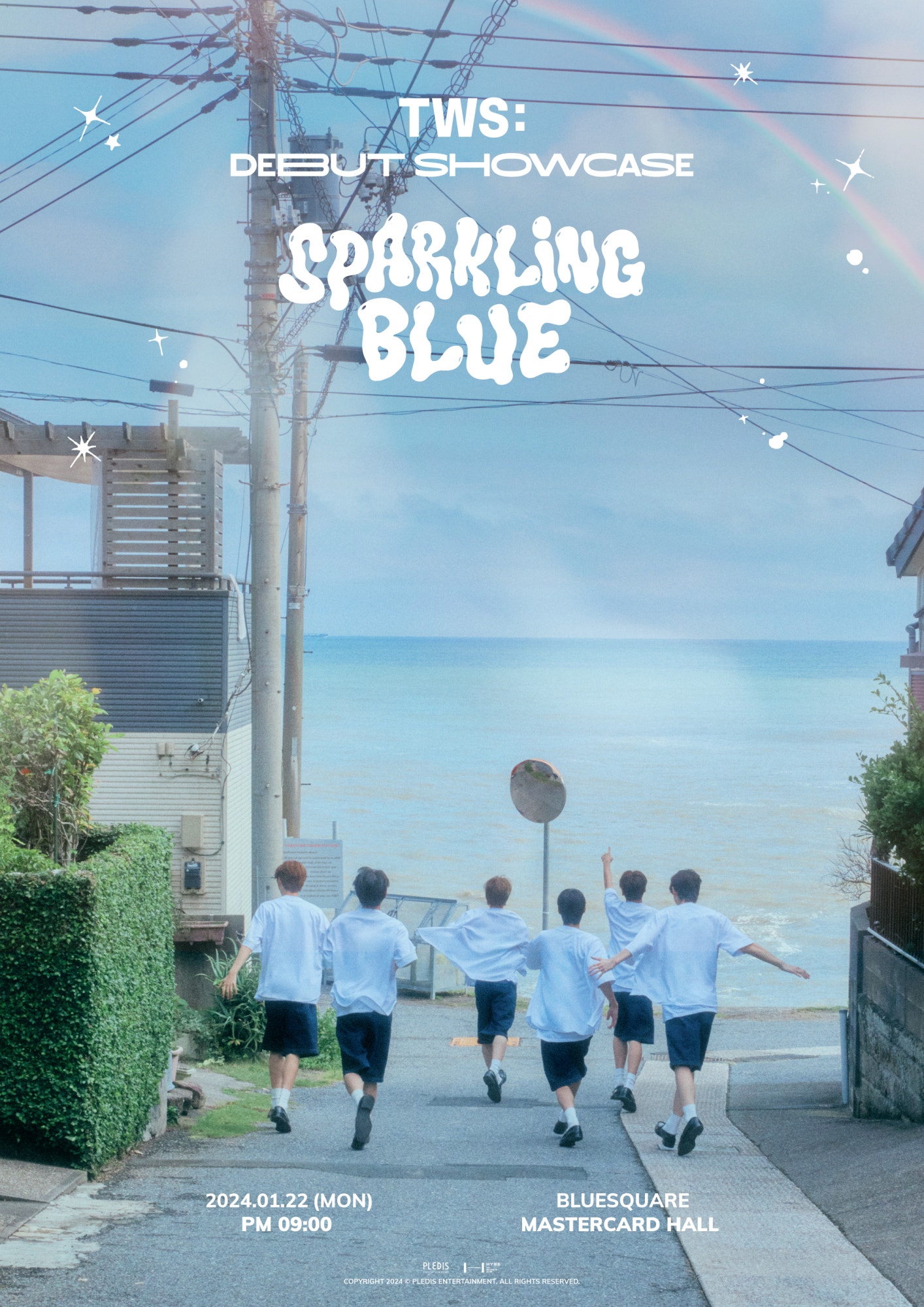 TWS Community Post - The TWS Debut Showcase, 'Sparkling Blue' will go ...