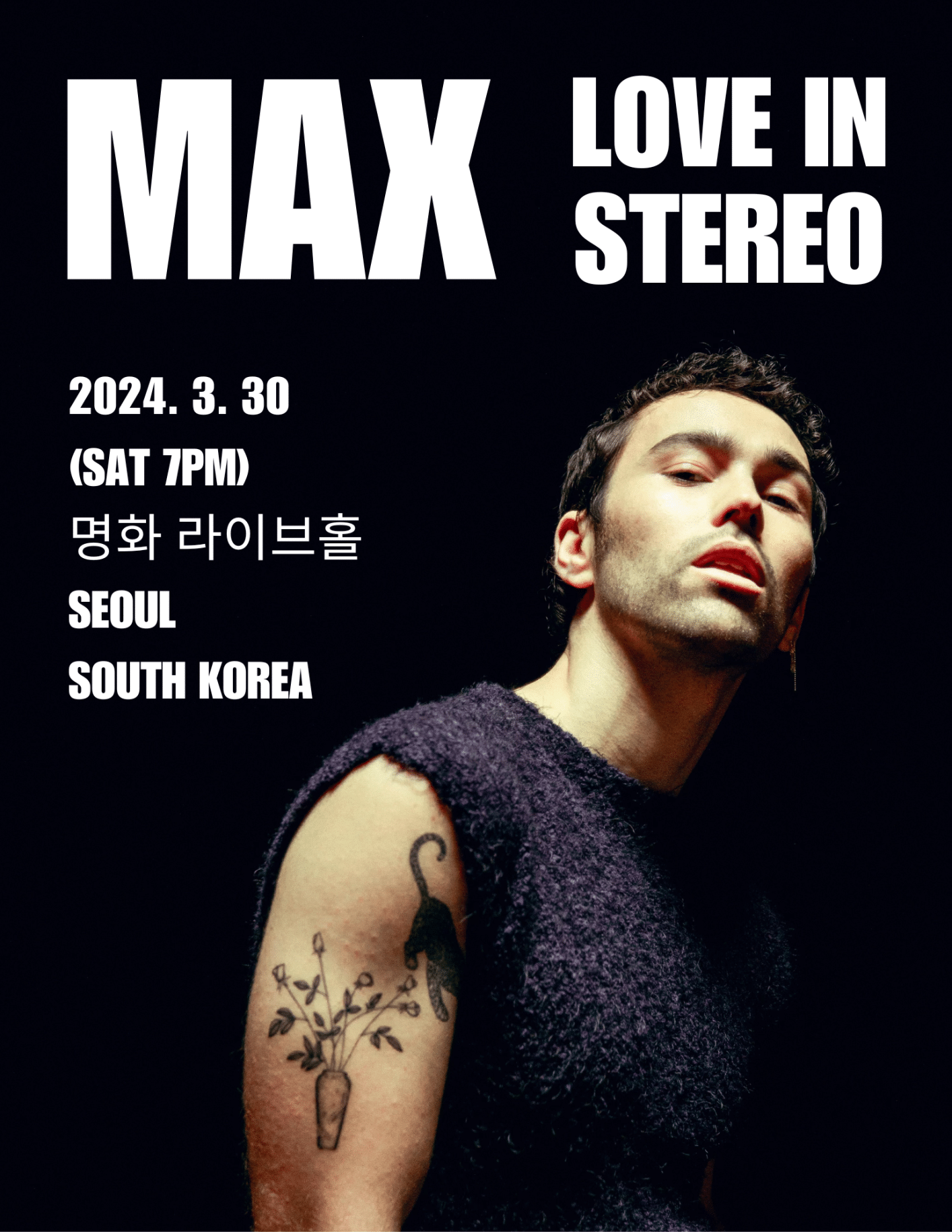 MAX Community Post - Tickets for MAX’s Korea Headline show at MYUNGHWA LIVE HALL are live now ...