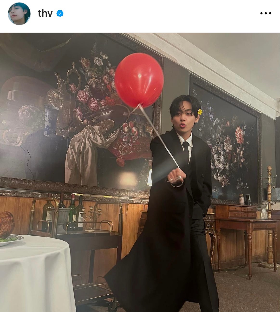 BTS Community Post - 태태💜고마워요.😭☺️💜 だいすき だいすき だいすき #Dear_V_from_ARMY #to_v