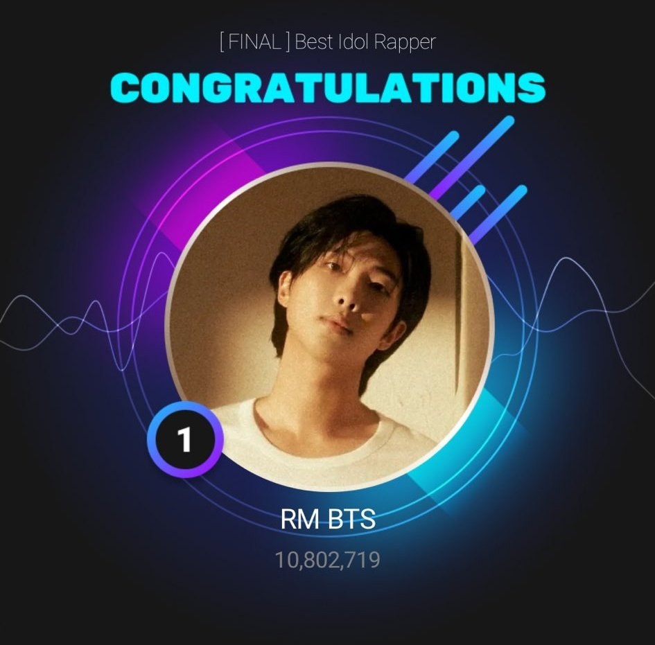 BTS Community Posts - BEST IDOL RAPPER RM CONGRATULATIONS RM ...