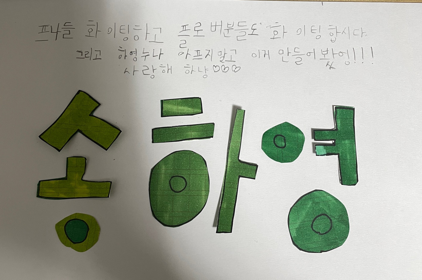 Fromis9 Community Post 한번 만들어봤어용 플로버분들 화이팅 하냥도 화이팅 다른 멤버들 다 만들어