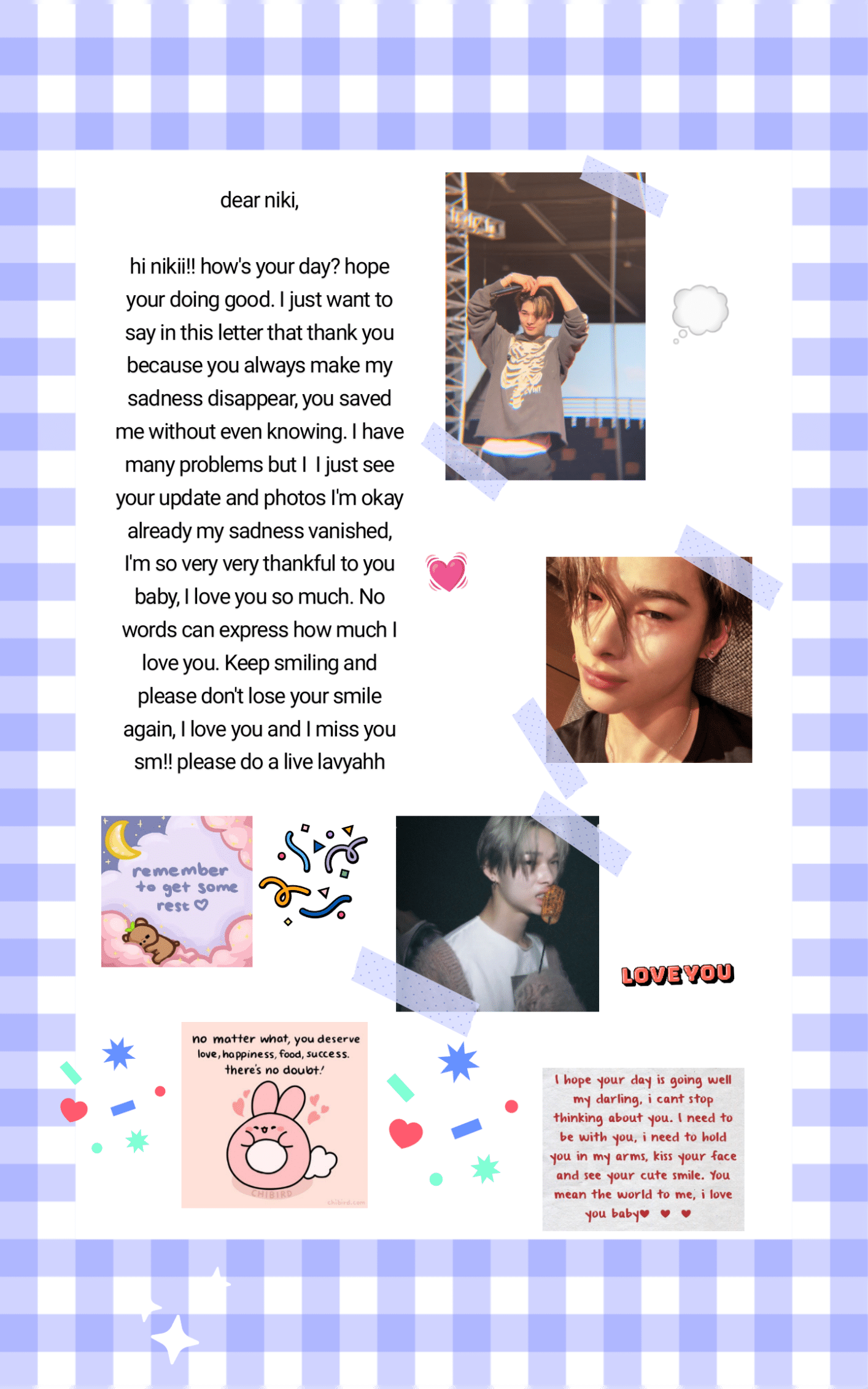 ENHYPEN Weverse Fan Letter
