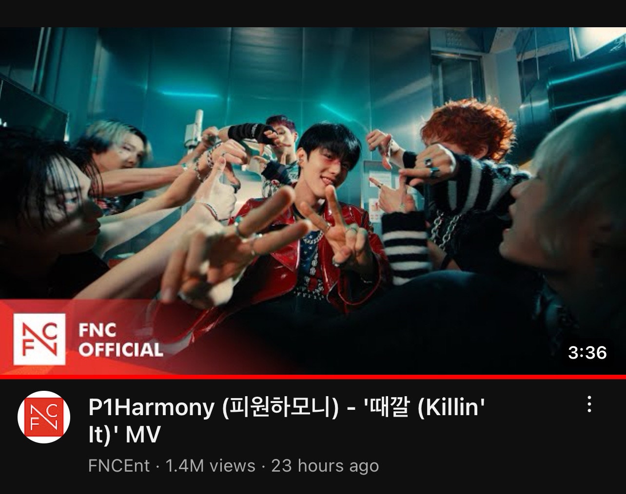 P1Harmony Community Post - KILLIN IT IS AT 1.4M VIEWS ON YOUTUBE NOW IM ...