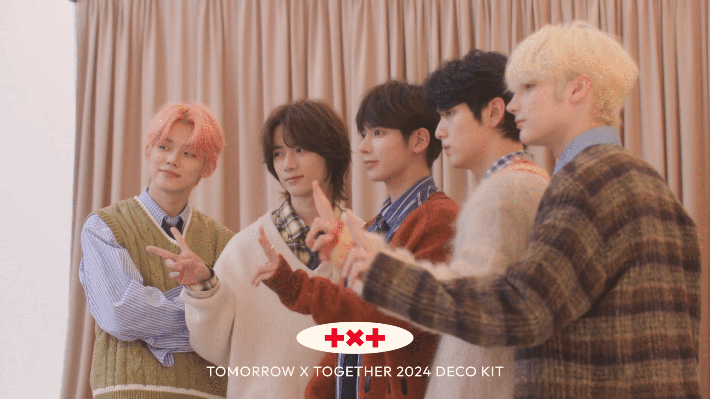 [PREVIEW] TXT (투모로우바이투게더) '2024 DECO KIT' Photoshoot Sketch