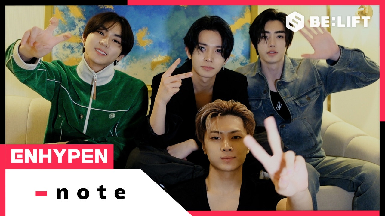 Weverse ENHYPEN Media - [-note] 240203 JUNGWON HEESEUNG JAY SUNGHOON - ENHYPEN (엔하이픈)