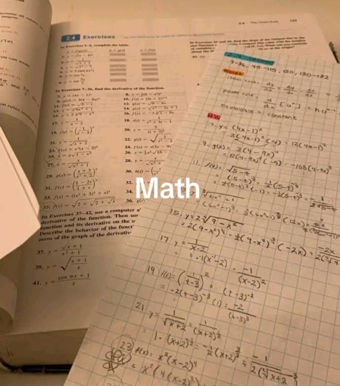 BLACKPINK Community Post Do You Like Math blackpink-community-post-do-you-like-math