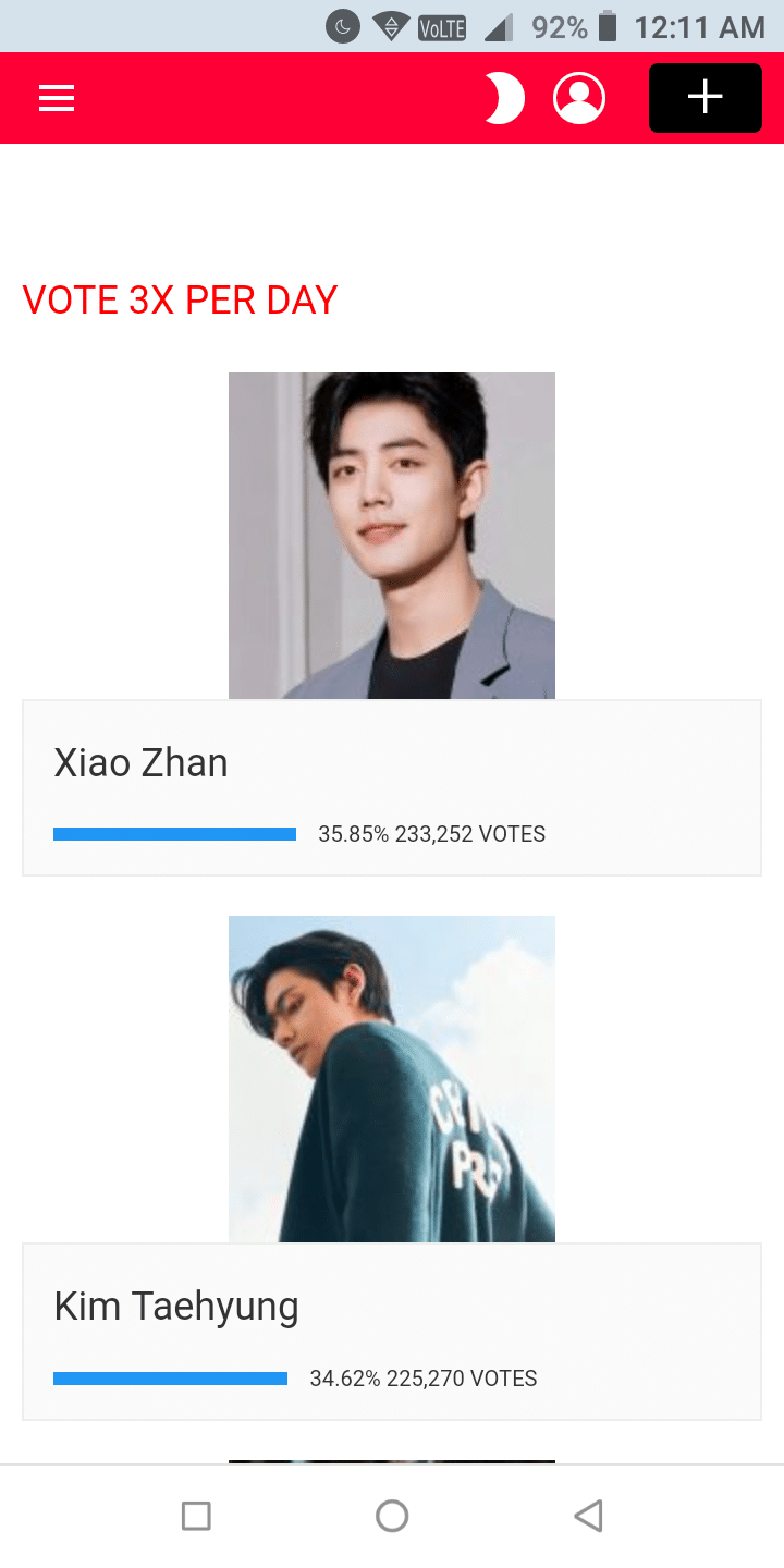BTS Community Post - Army please do vote for taehyung 🥺🙏🏻 https://nubiapage.com/vote-most ...