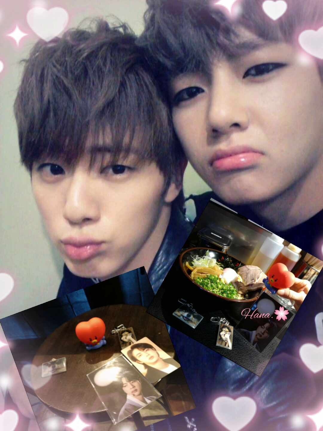 BTS Community Post - #Dear_Jin_from_ARMY 💕Happy 💗JIN🐹 time🕛️💕 JIN🐹君💗 テテ🐻ちゃん💜 が 日本🗾で 行かれた “ 油そば🍜 ...