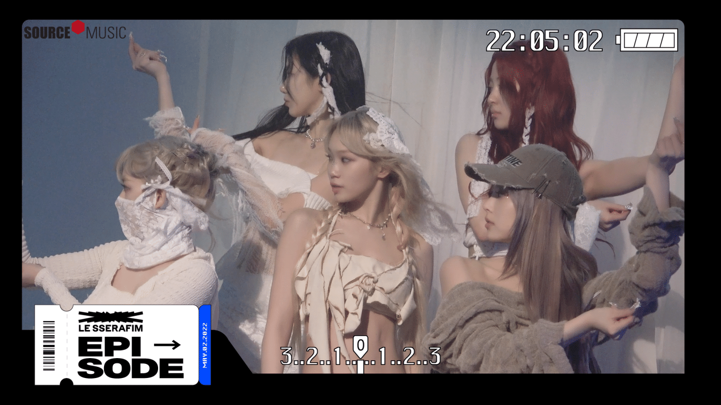 Weverse LE SSERAFIM Media - [EPISODE] LE SSERAFIM(르세라핌) 3rd Mini Album ‘EASY’ MV Shoot Sketch