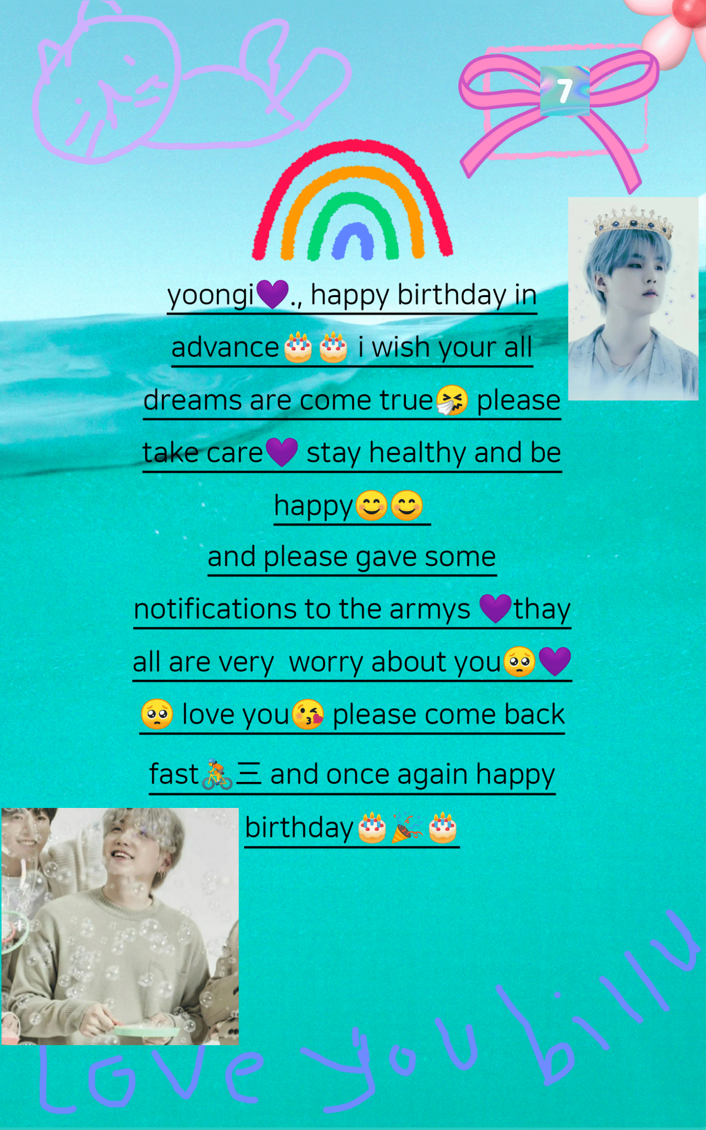 BTS Weverse Fan Letter