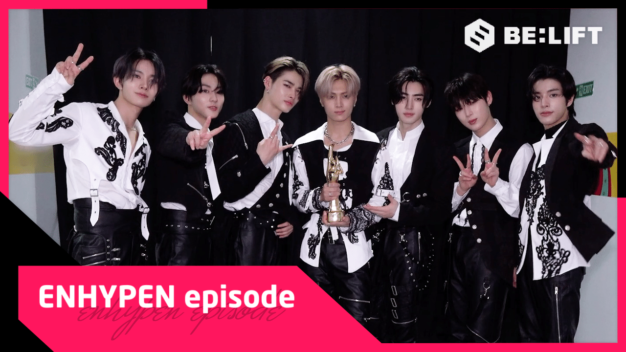 Weverse ENHYPEN Media - [EPISODE] ENHYPEN (엔하이픈) @ The 38th GOLDEN DISC AWARDS
