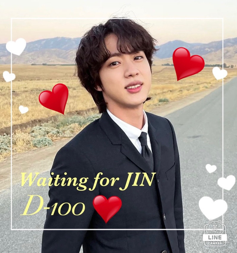 Bts Community Posts Dear Jin From Army 大好きなジンくん💜🐹💜🐹💜🐹💜🐹💜🐹 ジンくんが帰ってくる
