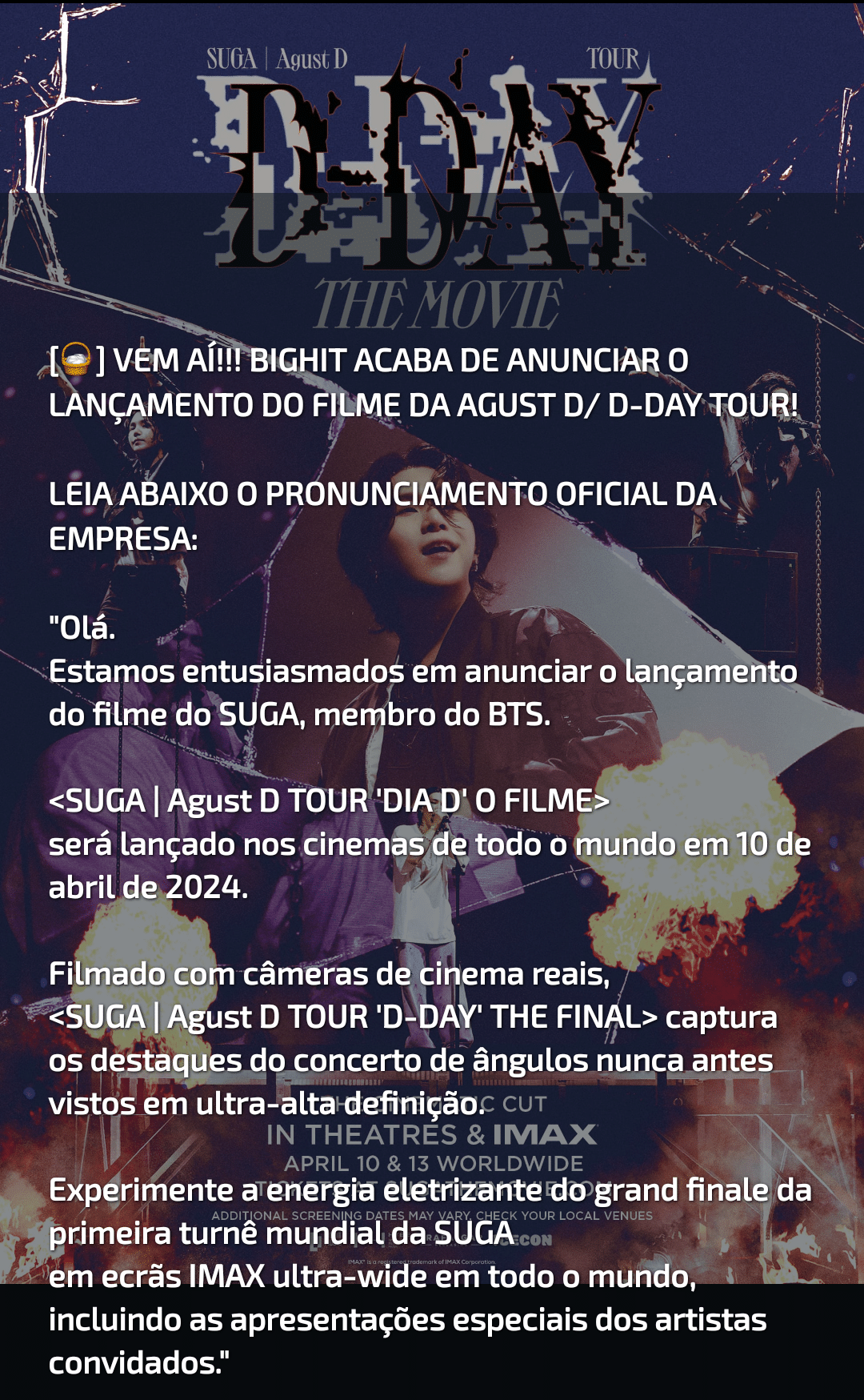 BTS Community Posts - o aniversário e dele mais o presente e nosso 🥹😭 ...