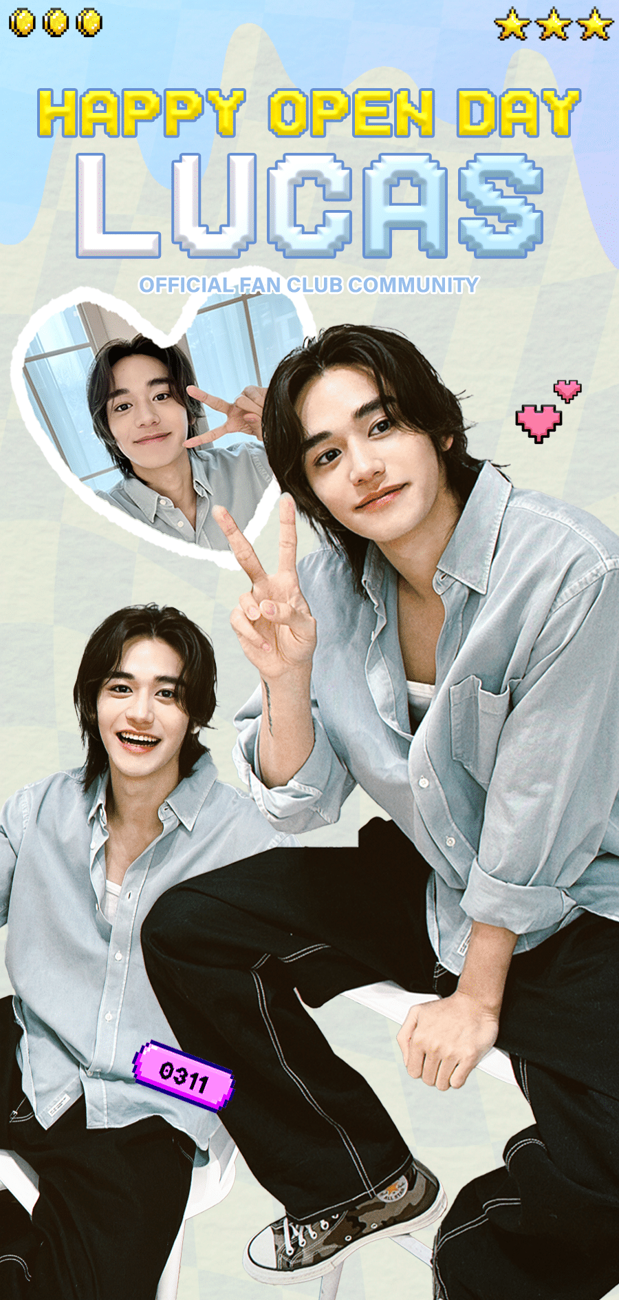 #2024.03.11 #LUCAS #HAPPY OPEN DAY