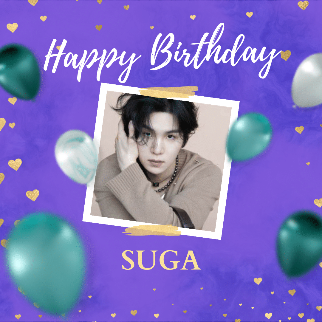 BTS Community Post - #Dear_SUGA_from_Army Happy birthday, precious # ...