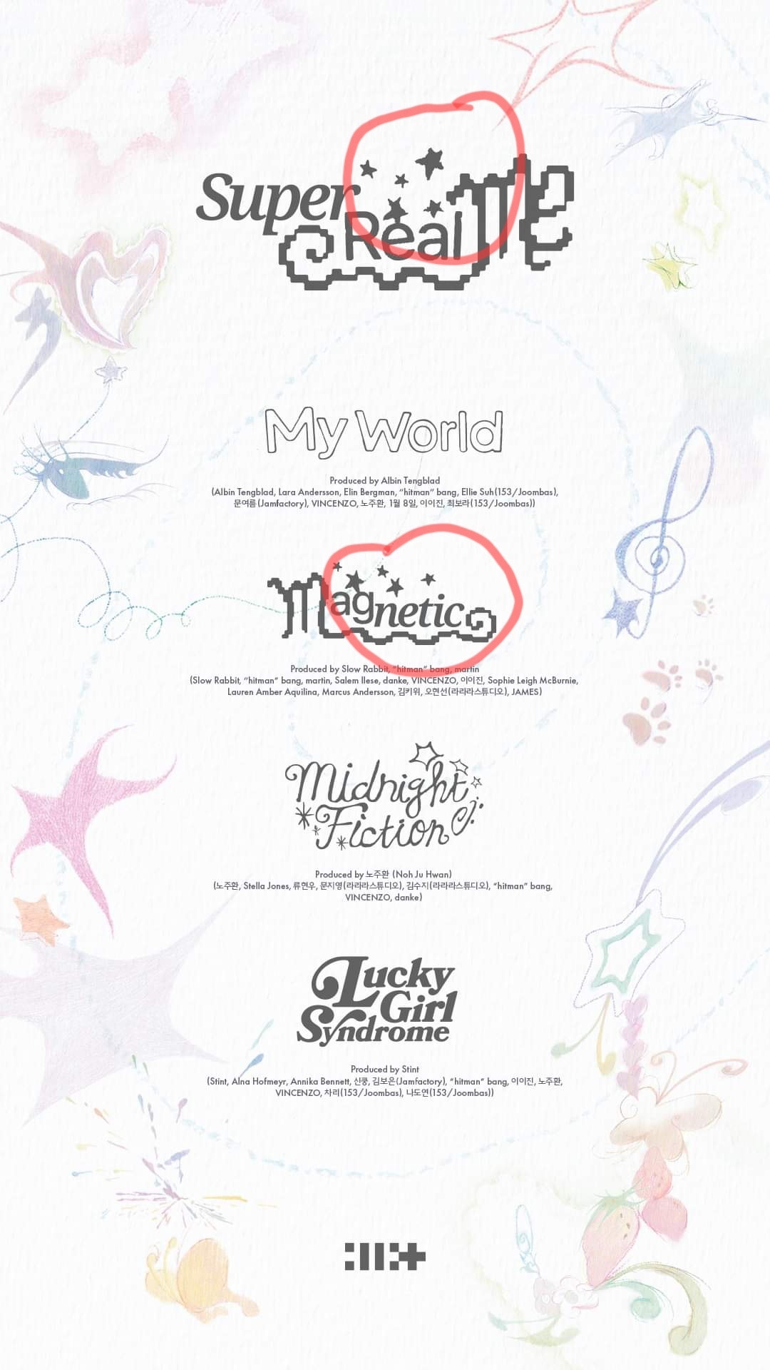 ILLIT Community Post - maybe, MAGNETIC is title track